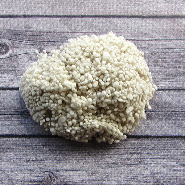 Wool Slubs - Nepps Grade B & Organic Cotton Plus