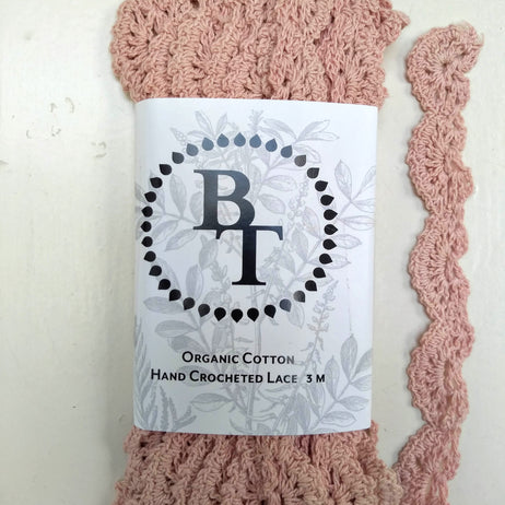 Organic Cotton Lace - Natural Color & Organic Cotton Plus