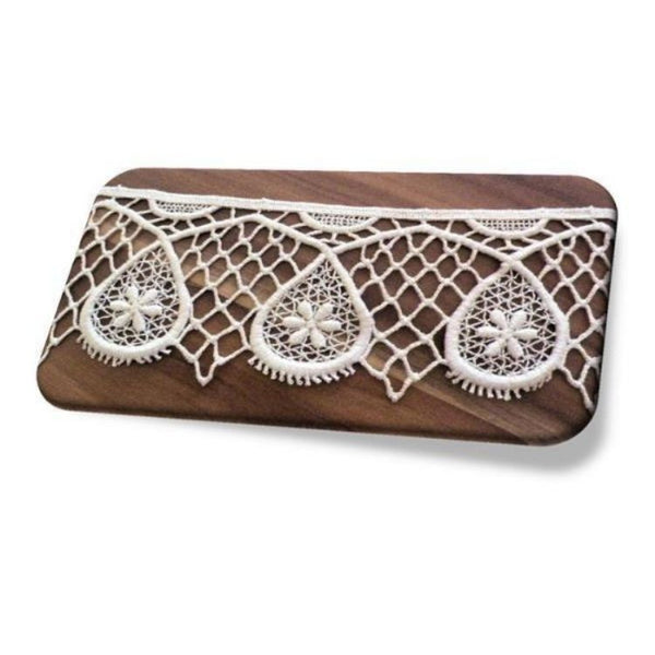 Organic Cotton Lace - Natural Color - Lace-70mm-Natural & Organic ...