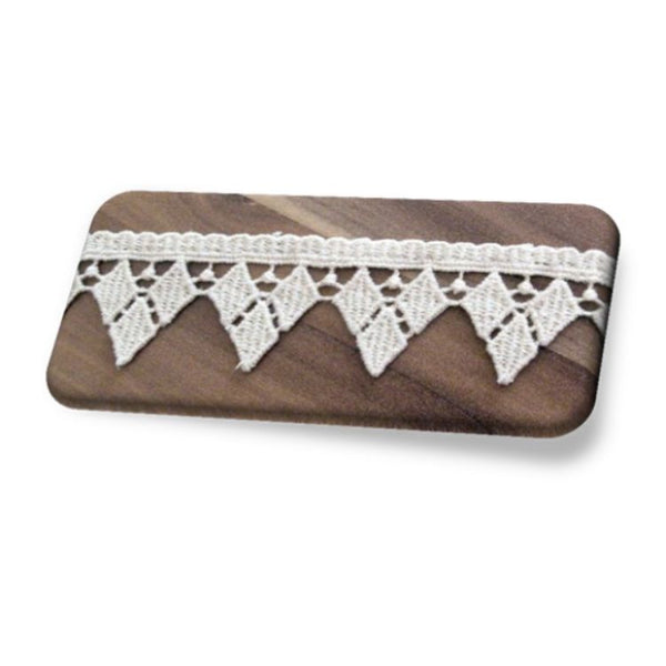Organic Cotton Lace - Natural Color - Lace-32mm-Natural & Organic ...