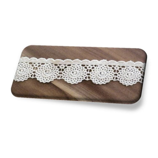 Organic Cotton Lace - Natural Color - Lace-30mm-Natural & Organic ...