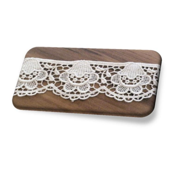 Organic Cotton Lace - Natural Color - Lace-43mm-Natural & Organic ...