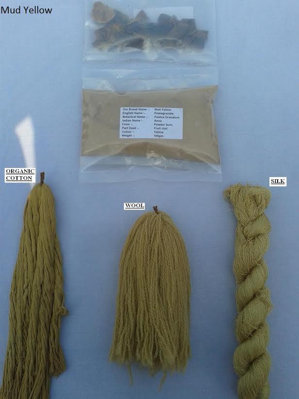 Vegetable Dye-Khaki Gold & Organic Cotton Plus