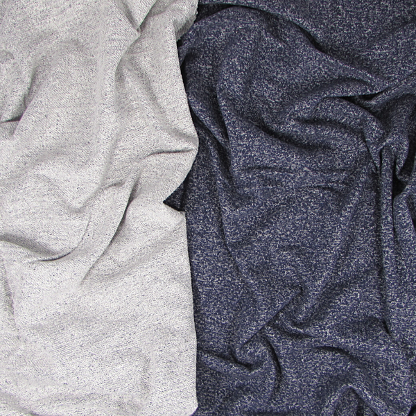 55% Hemp 45% Organic Cotton Hemp Fleece Fabric - Blue Star & Organic ...