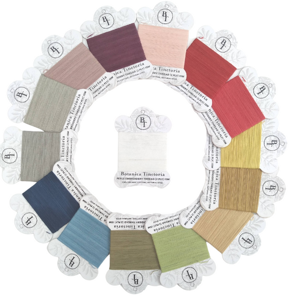 Perle Cotton Embroidery Thread & Organic Cotton Plus