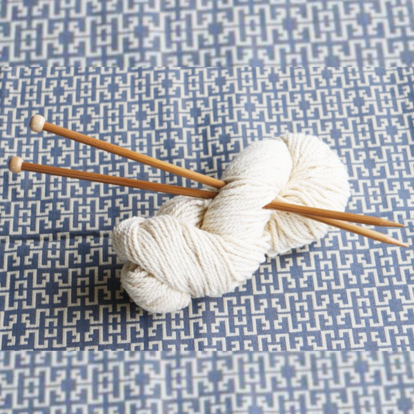 Straight Knitting Needles-9 Inch & Organic Cotton Plus